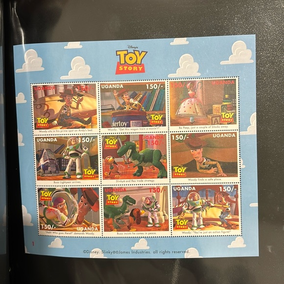 Disney | Art | Toy Story Stamps | Poshmark